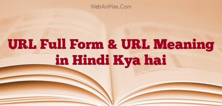 URL Full Form & Meaning in Hindi | यूआरएल की जानकारी